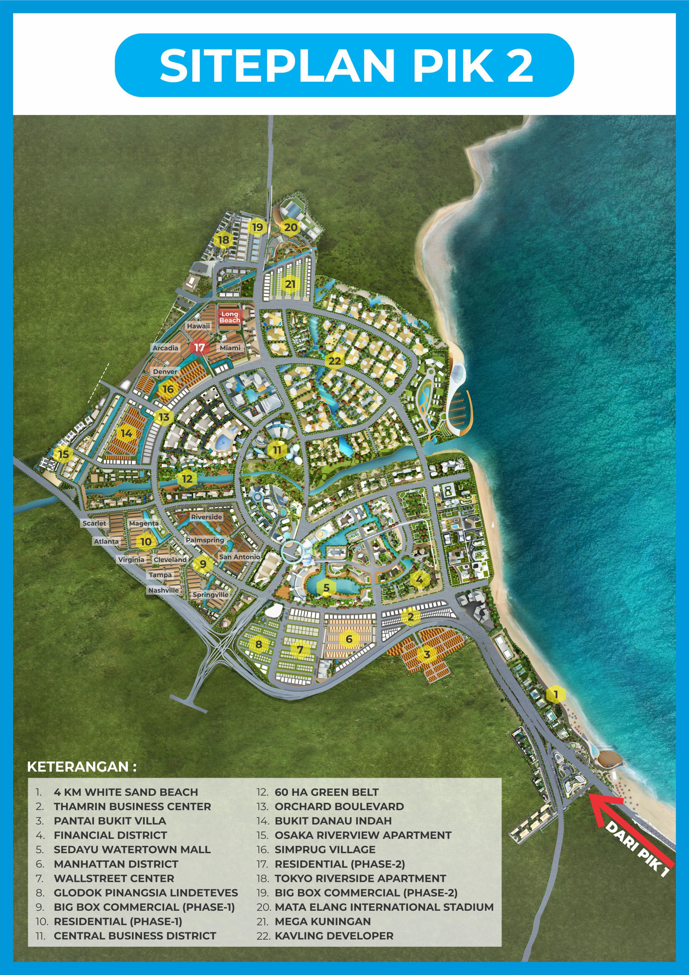 Long Beach – PIK 2 SEDAYU INDO CITY