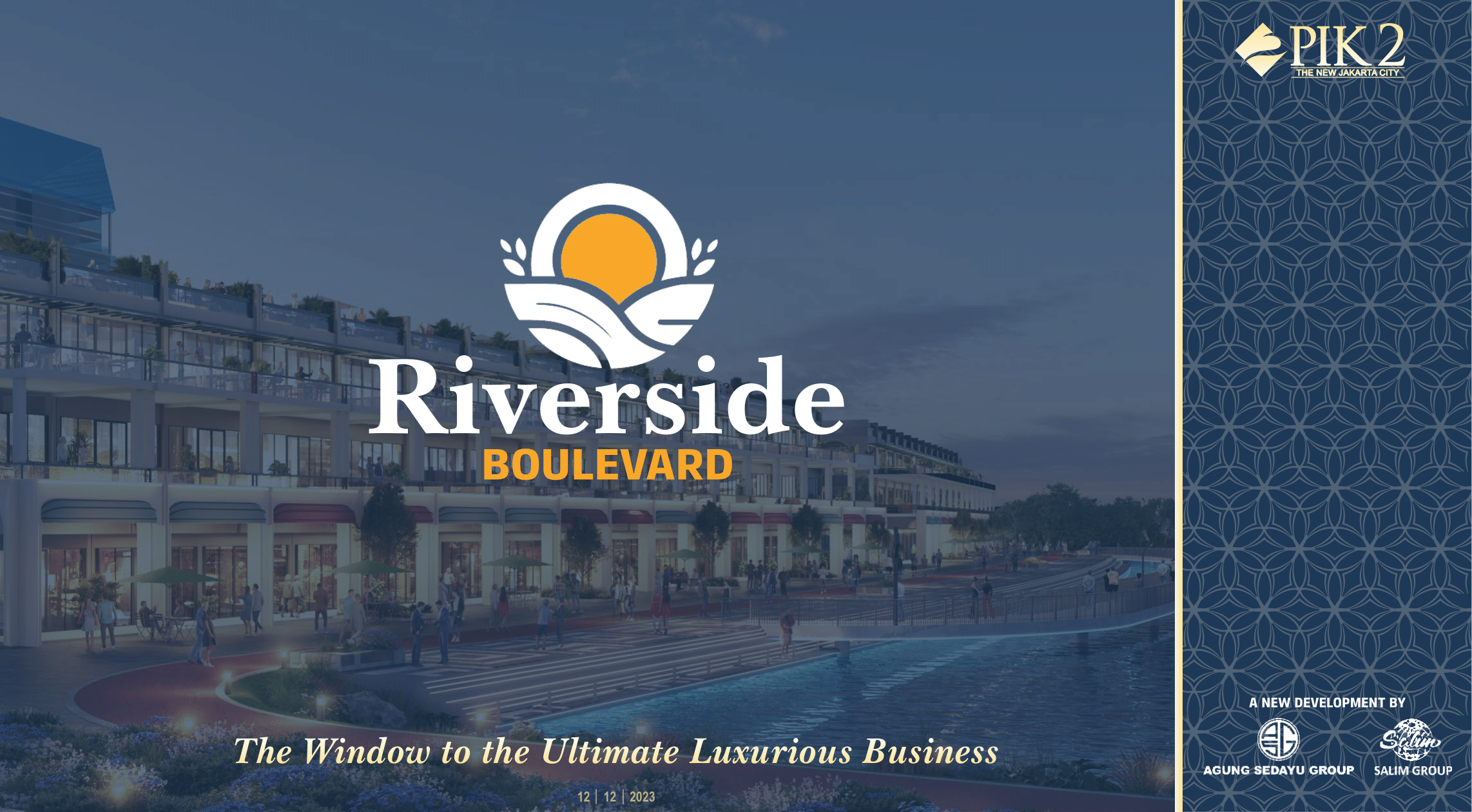 Riverside Boulevard – PIK 2 SEDAYU INDO CITY